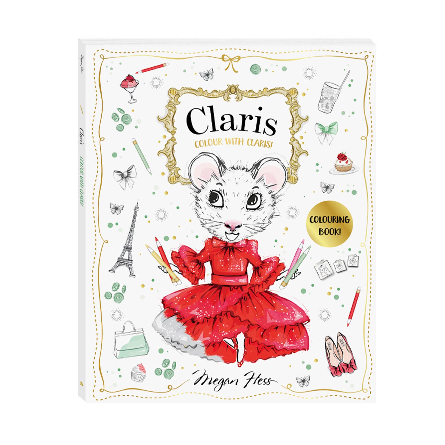 Colour with Claris! & Claris the Mouse