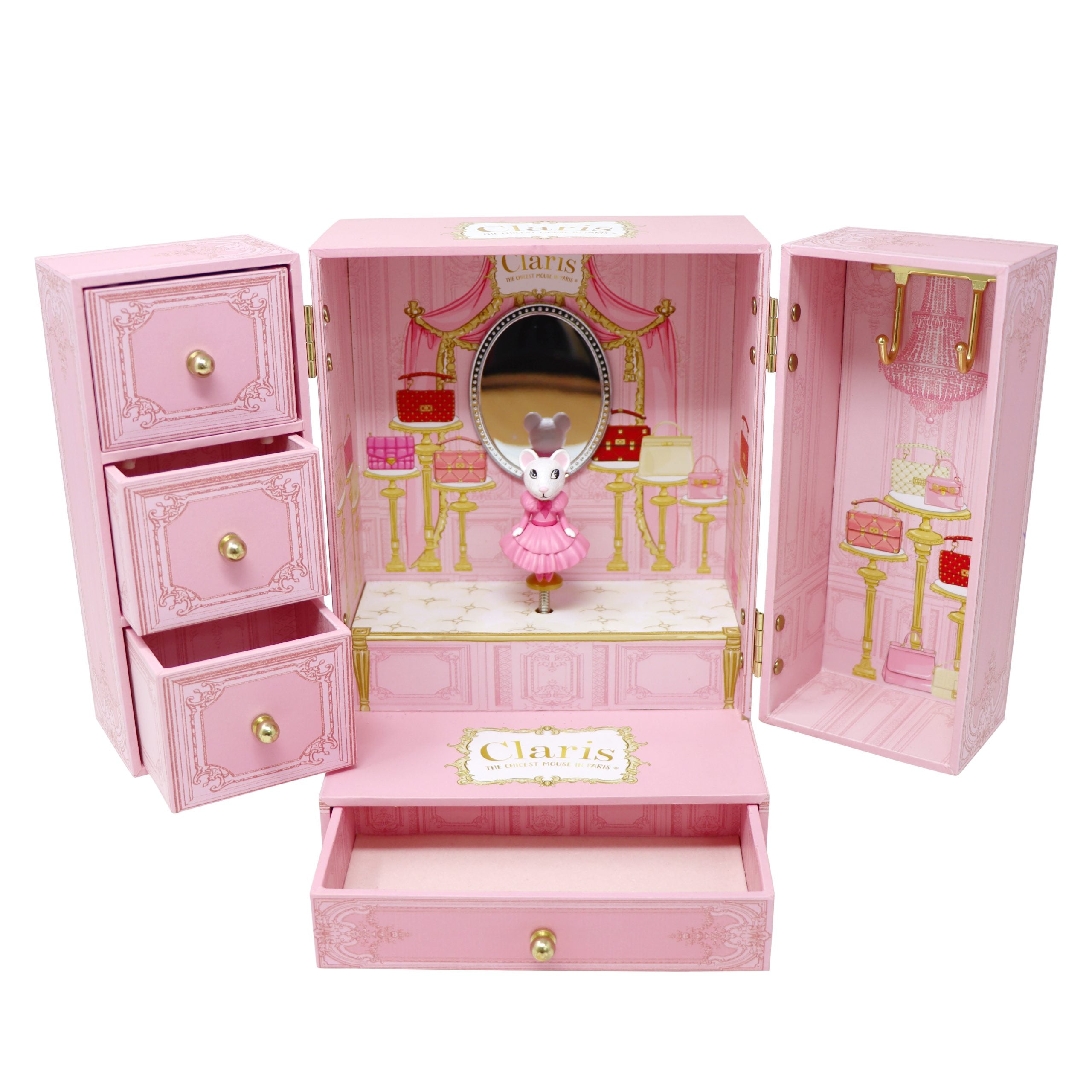 Musical Jewellery Box & Claris the Mouse